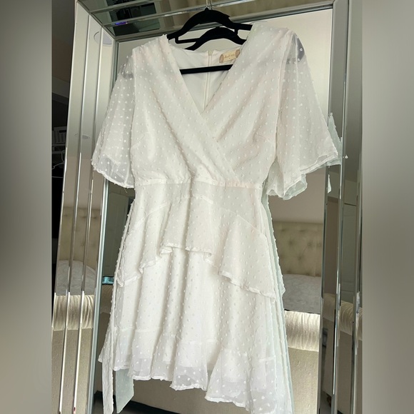 Altar'd State | Dresses | Alterd State White Dress With Rope Belt ...